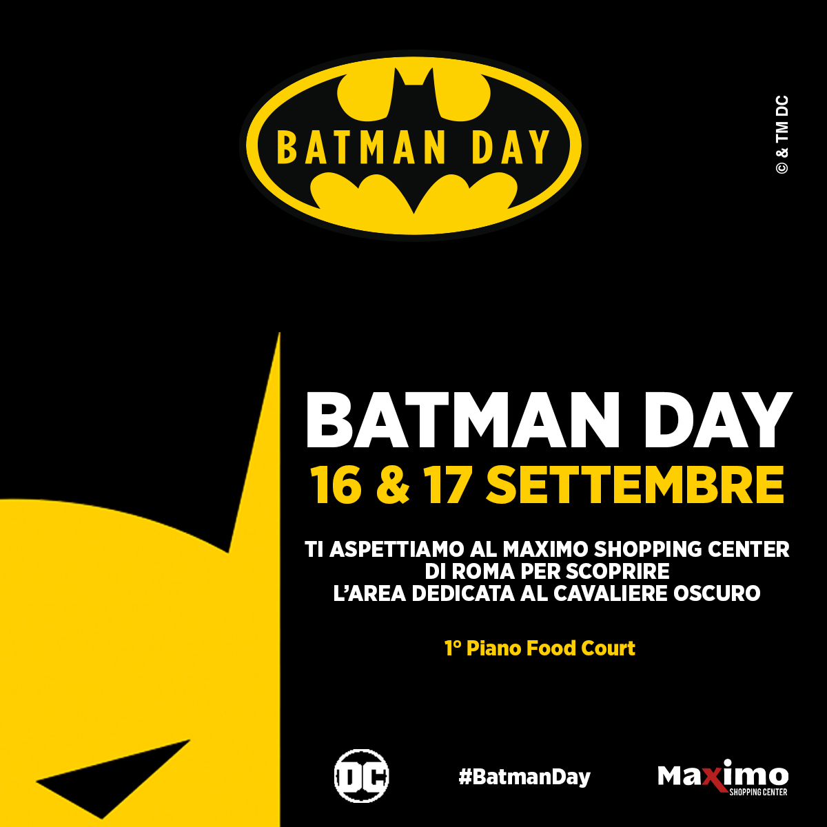 Batman Day al Maximo Shopping Center - Maximo Shopping