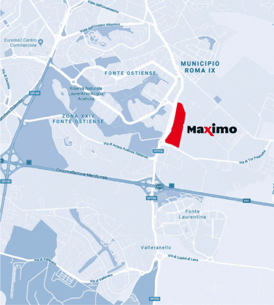 Come raggiungerci - Maximo Shopping